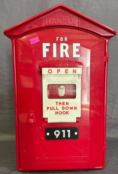 Randix Model FB-911 Fire Alarm Telephone Box - Metzger Property ...
