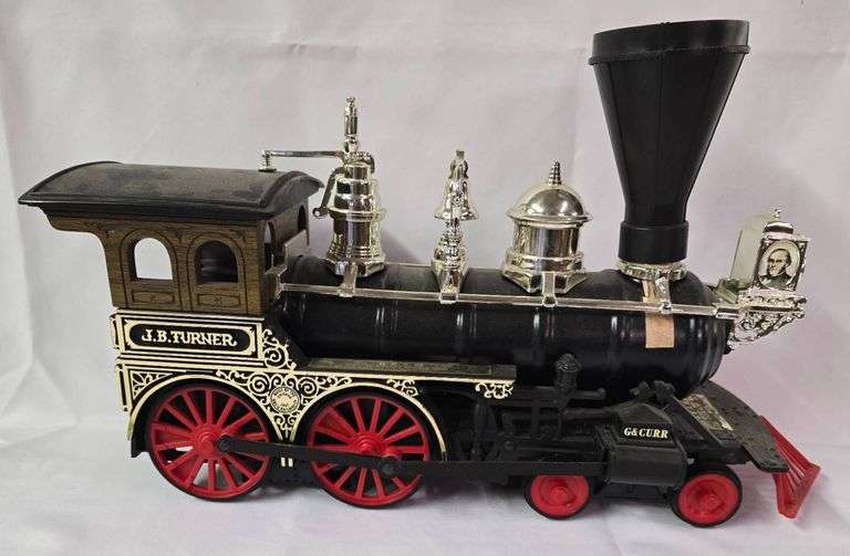 Beam Train Locomotive Decanter with Bourbon Whiskey, 750ml - Metzger ...