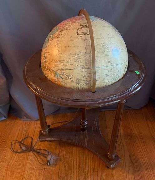 Replogle 16-Inch Diameter Heirloom Globe on Floor Stand Doesn’t Turn on ...