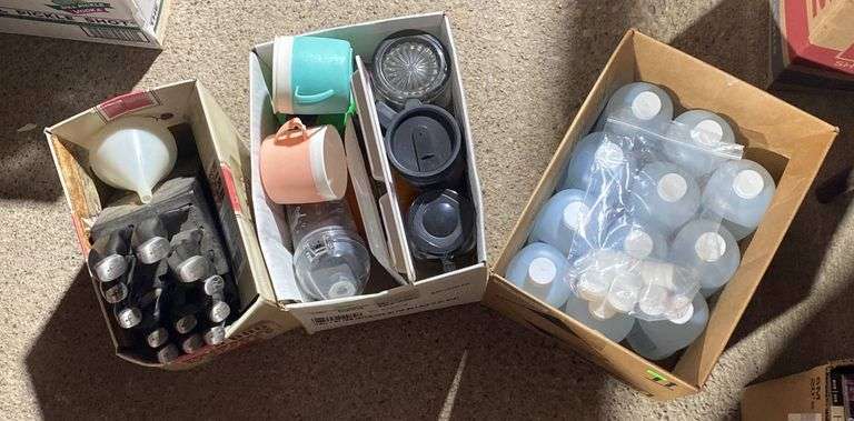 Household Items Inc. Knives, Ecolab Antiseptic Solution & Kitchenware ...