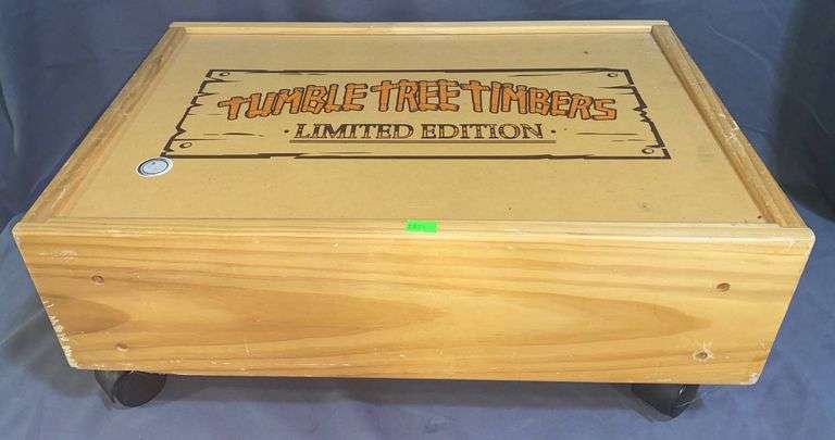 Tumble Tree Timbers Rolling Storage Box, 21”Lx14”Wx8”H - Metzger ...