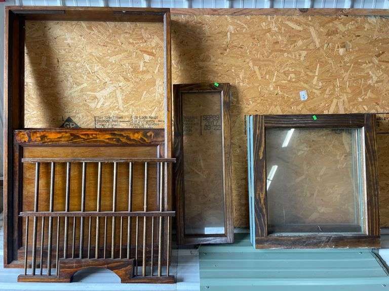 Wood Panels, Glass Windows, and Spindles Board - Metzger Property ...