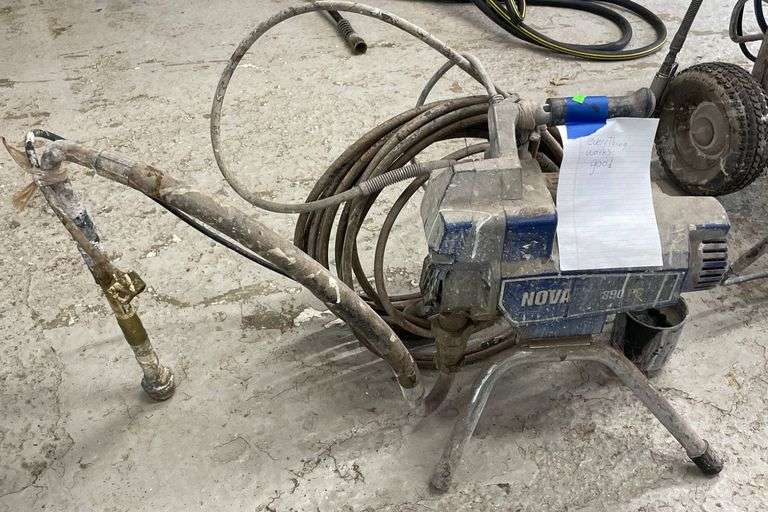 Nova 390 PC Airless Paint Sprayer with Hoses - Metzger Property ...