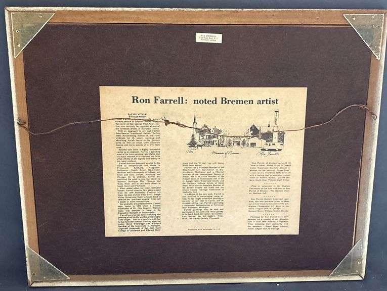 Framed Prints: ‘Hey Diddle Diddle’ by Penn Prints, 1957, and ‘Bremen ...