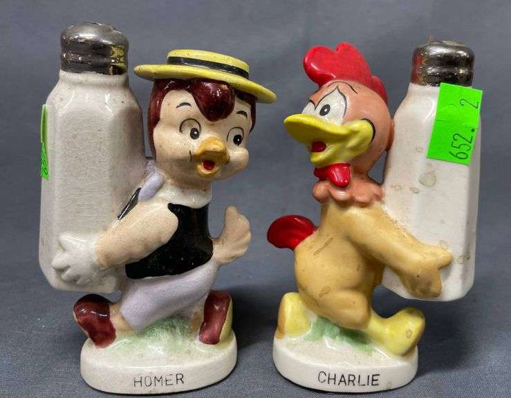1958 Walter Lantz Productions Inc. Homer and Charlie Salt & Pepper ...