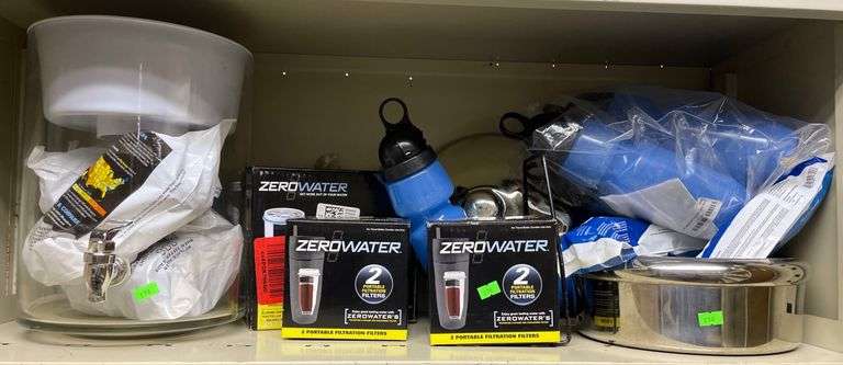 Water Filtration and Hydration Items Including ZeroWater Products ...