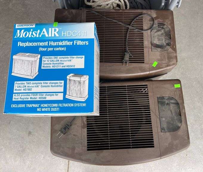 MoistAIR HDC411 Console Humidifiers with Replacement Filters - Metzger ...