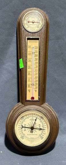 Springfield Weather Instrument with Barometer, Thermometer, and ...