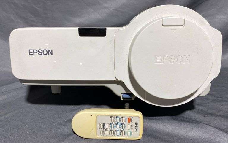 Epson PowerLite 410W LCD Projector Model H330A with Remote - Metzger ...
