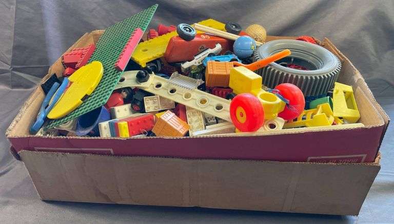 Plastic Construction Toy Pieces and Wheels - Metzger Property Services, LLC
