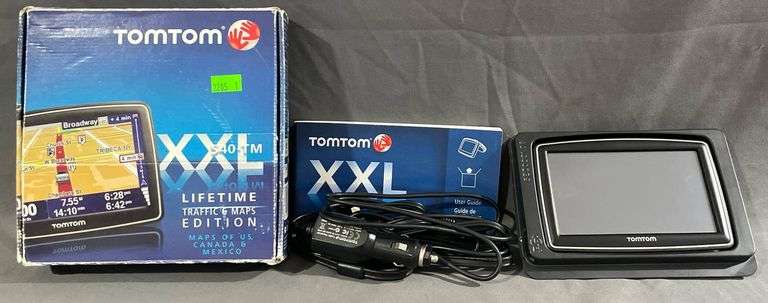 TomTom XXL 540 – TM “portable navigator” (GPS) with 5” screen; comes ...