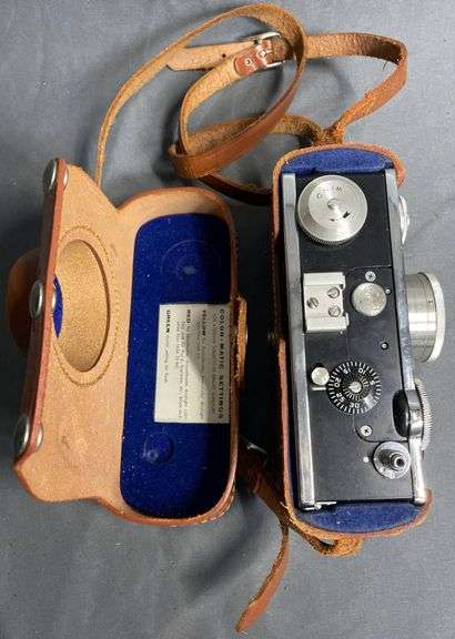 Argus Rangefinder Camera with Leather Case - Metzger Property Services, LLC