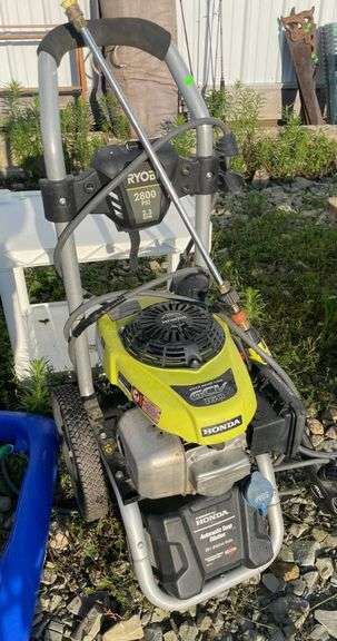 Ryobi Pressure Washer 2800 PSI 2.3 GPM with Honda Engine - Metzger ...