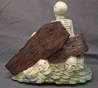 Skeleton-Themed Audio Decoration and Big Mouth Billy Bones Plaque ...