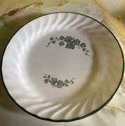 Corelle Dinnerware by Corning with Ivy and Blueheart Patterns - Metzger Property Services, LLC