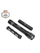 HUSKY - 5000 Lumens Dual Power LED Rechargeable Focusing Flashlight ...