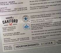 Nexgrill Oakford 1150 Pro Combo Series Gas and Charcoal Grill 44”x23”x ...