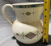 Signature Housewares Pitcher with Geometric Pattern - Metzger Property ...