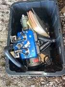 Red Ultralight Aircraft with Bombardier-Rotax Engine, Spare Parts and ...