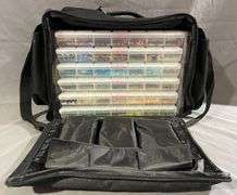 50. Beading kit in Craft Mates nylon mesh zipper case; six (6) Craft ...