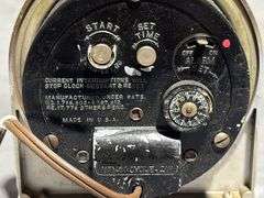 Hammond Synchronous Electric Clock with Chrome Trim, 5 Inches Wide, 6 ...