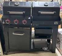 Nexgrill Oakford 1150 Pro Combo Series Gas and Charcoal Grill 44”x23”x ...