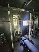 Club Weider 550 Multi-Function Weightlifting Station with Adjustable ...