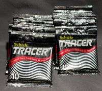 23 – 10 Packs of Schick Tracer Razor Blade Cartridges - Metzger ...