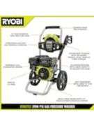 RYOBI - 2900 PSI 2.5 GPM Cold Water Gas Pressure Washer with 212cc ...