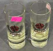 Dale Earnhardt Glass Tankard 5″ and 2 Cordial Glasses 4″ - Metzger ...