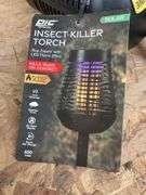 Outdoor Solar Powered Insect Killer Torch with LED Flame Effect-MISSING ...