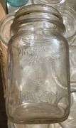 48 – Clear and Blue Glass Jars by Ball, Kerr, and Anchor Hocking, Pint ...