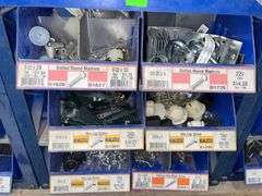 Storage Bins with Various Hardware Components Including Screws ...