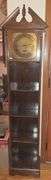 Tall Clock-Case Shelf Unit with Electric Clock Face 12″x8″x63 ...