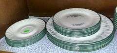 Corelle Dinnerware by Corning with Ivy and Blueheart Patterns - Metzger Property Services, LLC