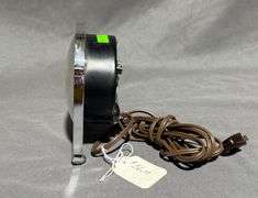 Hammond Synchronous Electric Clock with Chrome Trim, 5 Inches Wide, 6 ...