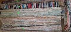9 Hand Woven Multi-Color Rag Rugs - Metzger Property Services, LLC