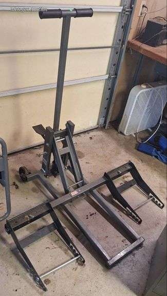 Pittsburgh 300 lb Capacity High Lift Riding Mower/ATV Jack - Metzger ...