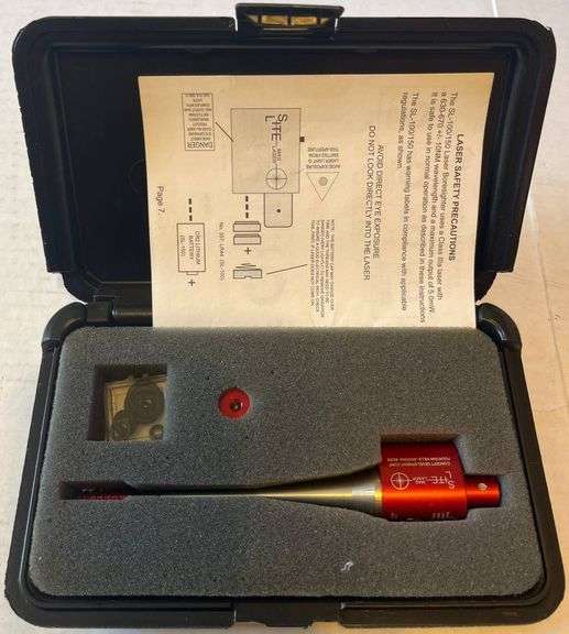 SiteLite SL-100 & SL-150 Mag Laser Boresighting System with Case and ...