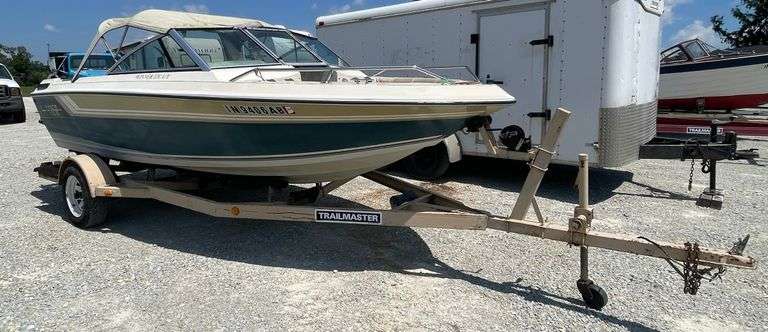 17' Winner Escape Boat & Trailer, boat runs, was used last year - No ...