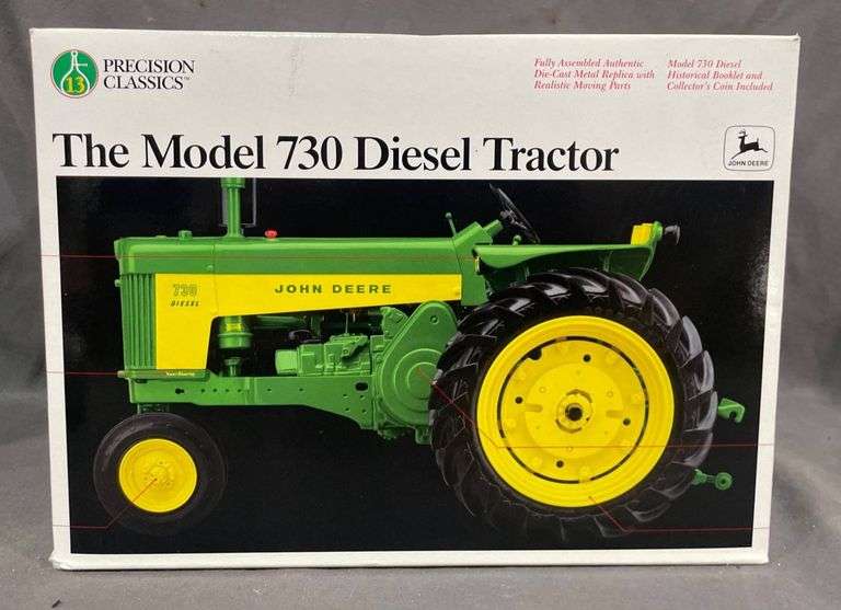 John Deere Model 730 Diesel Die Cast Tractor by Ertl Collectibles - 1/ ...