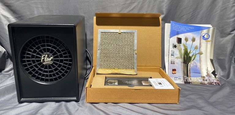 Flair Air Purifier by EcoQuest International with Accessories - Metzger ...