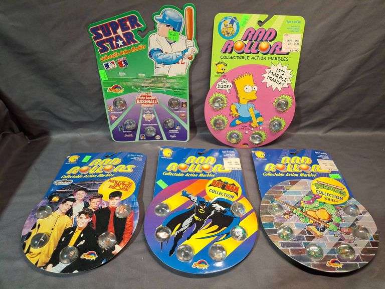 5 – Collectible Action Marble Packs Featuring Pop Culture Themes Inc ...