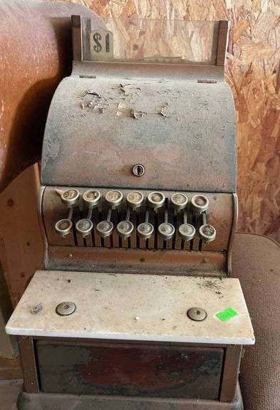 National Cash Register Co. Model 711 Cash Register with Key Buttons ...