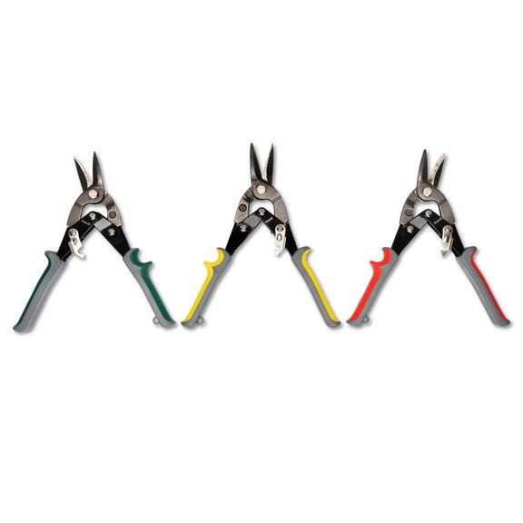 ANVIL - Straight, Left, and Right Cut Aviation Snip Set (3-Piece ...