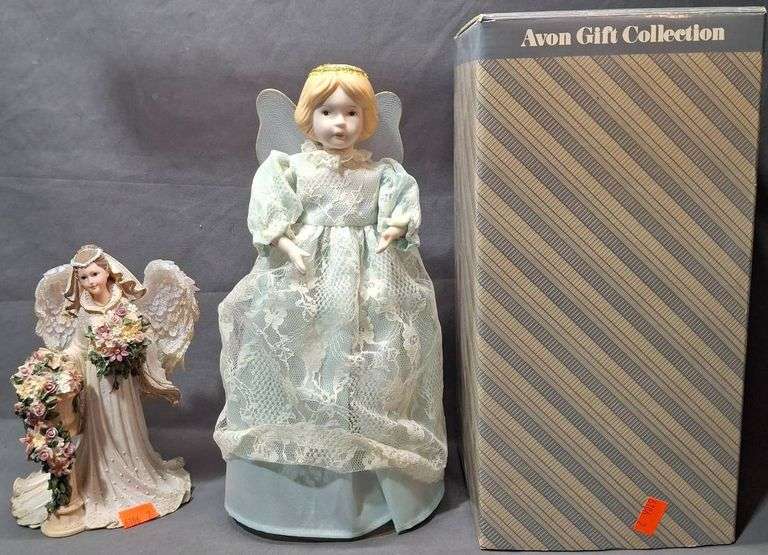 Avon Gift Collection Angel Tree Topper and Boyd’s Collection Marianna ...