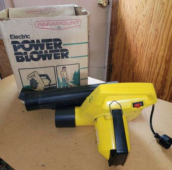 Paramount Electric Power Blower Model PB150 with Original Box – Powers ...