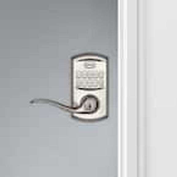 KWIKSET - 917 SmartCode Satin Nickel Keypad Electronic Single-Cylinder Tustin Door Handle ...
