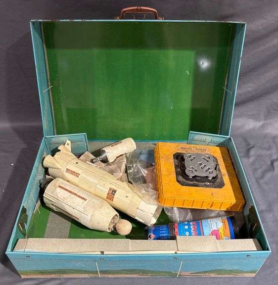 Cape Kennedy Carry-All Action Play Set with Rocket and Accessories by ...