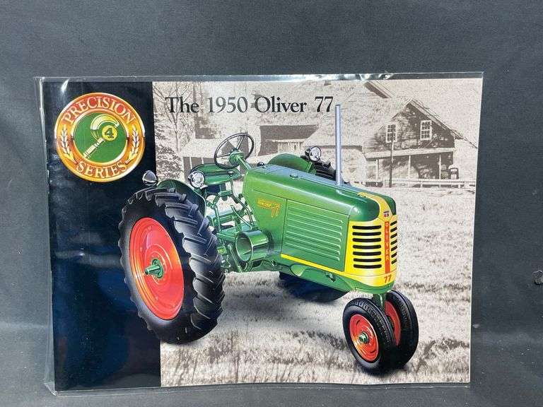 Oliver Model 77 Precision Series Tractor With Box- 1-16 Scale - Metzger ...